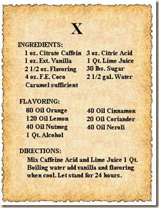 LEIA ISSO!: INFORMAÇÃO: A famosa Fórmula da Coca Cola!